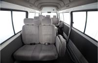China 4.9m-5.2m Hiase Passenger Van | 12-15 Seats | Gasoline/Diesel Engine | LHD/RHD Options for sale