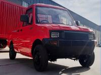 China Single Cabin 2-Seat RHD Electric Pickup Truck with 100-400km Range and 800kg Payload for Goods Delivery for sale