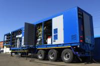 China Mobile CNG Filling Station with 15,000 Nm³ Daily Capacity and 8×27 Meter Footprint for Vehicle Refueling for sale
