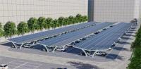 China Solar Panel EV Charging Carport System - 2-in-1 Parking & Charging Solution with 650W Panels and Standard Bolt Connections for sale