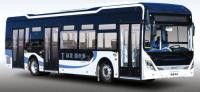 China TEG6125BEV 12 Meter Electric Bus with 338.4 kWh Battery and 43 Passenger Capacity for Urban Transit for sale