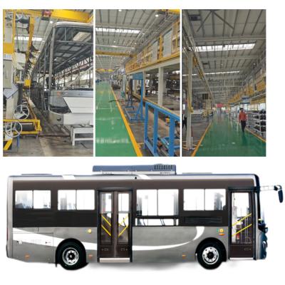 China TEG6803BEV Electric Bus Assembly Line - 70 Passenger Capacity, 520km Range, 135kW Motor for Mass Production for sale