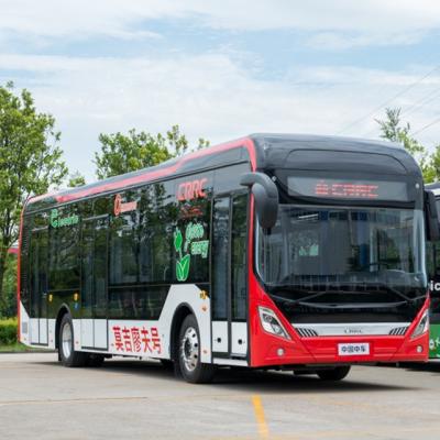 China TEG6125BEV Electric Bus with 338.4 kWh Battery and 105 Passenger Capacity for Urban Transit for sale