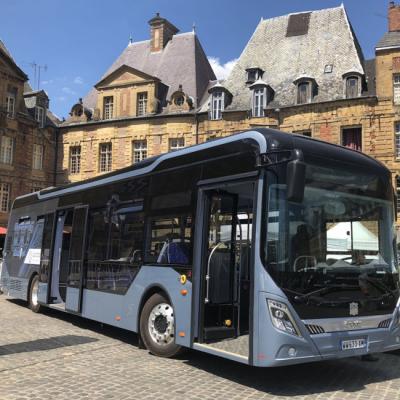China TEG6125BEV 12-Meter Pure Electric Bus with 338.4 kWh Battery and 641 km Range - 105 Passenger Capacity Urban Transit Vehicle for sale