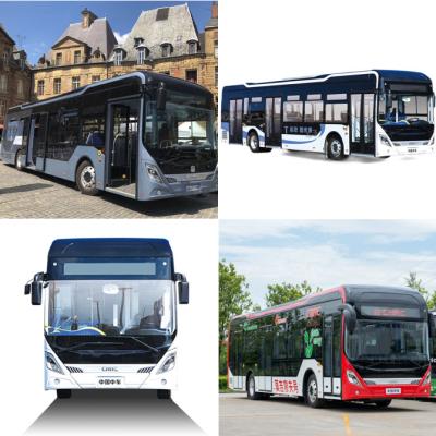 China TEG6125BEV 12-Meter Electric Bus with 338.4 kWh Battery and 641 km Range for Urban Transit for sale