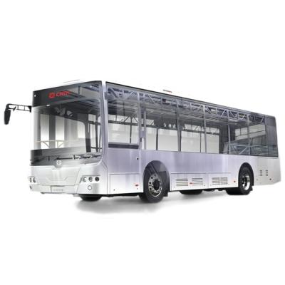 China TEG6105BEV Left Hand Drive Electric Bus with 660 km Range and 91 Passenger Capacity for sale