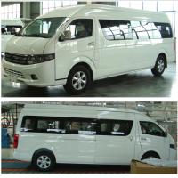 China Durable Long Range Pure Electric High Roof New Haise Van - 260km Range, 77kW.h Battery, 18-20 Seats for sale