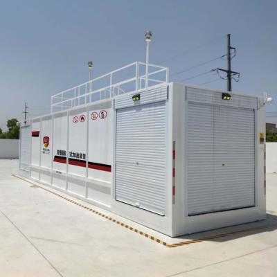 China Mobile CNG Filling Station MB-1 with 20MPa Working Pressure and 3-77kg/min Flow Range - Skid-Mounted Design for sale
