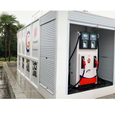 China Mobile CNG Filling Station MB-1 Skid-Mounted System with 20MPa Working Pressure and 3-77kg/min Flow Rate for sale
