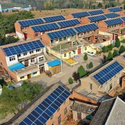 China 1KW Home Micro Solar System with 420W Panels and 200Ah Battery for Parking Lot Power Generation for sale