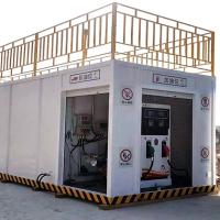 China Portable CNG Fuel Tank Skid-Mounted Station with 20MPa Working Pressure and 3-77kg/min Flow Rate for sale