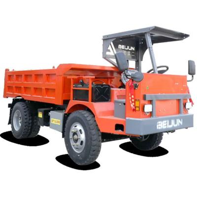 China 5 Ton Wheeled Mining Dump Truck with Changchai 490 Diesel Engine, 4.3×1.65×1.6 Meter Dimensions for sale