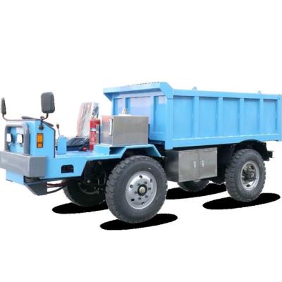 China BJ-4E Electric Underground Dump Truck 4000kg Load Capacity 25km/h Speed for Mining and Tunneling Operations for sale