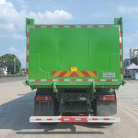 China C5 Self-dumping Rubbish Truck with 15370kg Rated Load and China VI Emission Standard for Industrial Material Transport for sale