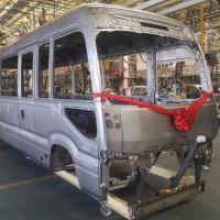 China 19-Seat Coaster Medium Bus Assembly Line with 5995mm Length and 796kg BIW Weight - CKD/SKD Support for sale