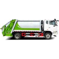 China Special Purpose Vehicle Cabin Removable Rubbish Truck 18000kg Gross Weight with Compressed Waste Collection System for sale