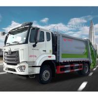 China Special Purpose Vehicle Cabin Removable Rubbish Truck 18000kg Gross Weight with Compressed Waste Collection System for sale