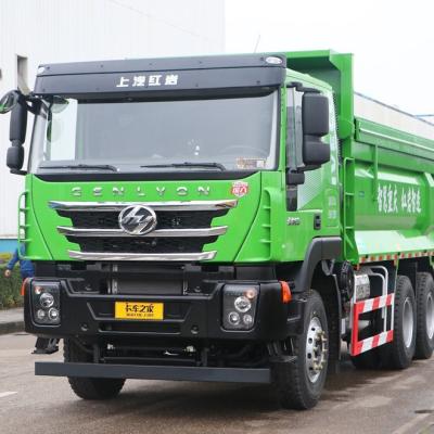 China C6 Heavy Truck 12.37t Rated Load with 3800+1400mm Wheelbase and 390 HP Diesel Engine for Mining and Construction for sale
