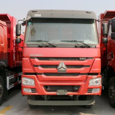 China HOWO 7 Self-Dumping Truck 25 Ton Capacity with 380 HP Engine and 5.6m Cargo Box for Heavy-Duty Transport for sale