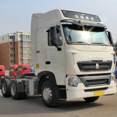China HOWO T7H 6×4 Tractor Truck with 540 HP Engine and 40 Ton Gross Weight for Heavy Transport for sale