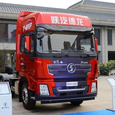 China Used Shacman X3000 LNG Tractor 460HP 38-Ton Capacity with 12+2 Manual Transmission for Heavy Hauling for sale