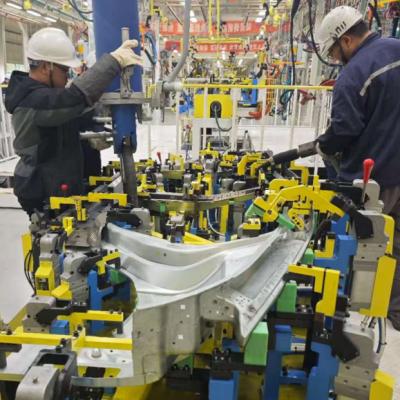 China Joint Venture Automotive Assembly Plant Setup with 5000-8000 sqm Factory Space and $2M Minimum Investment Requirements for sale