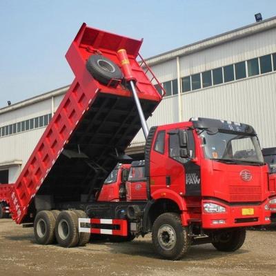 China FAW J6P 6x4 Self-Dumping Truck 25 Ton Capacity with 460HP Diesel Engine for Heavy Construction for sale
