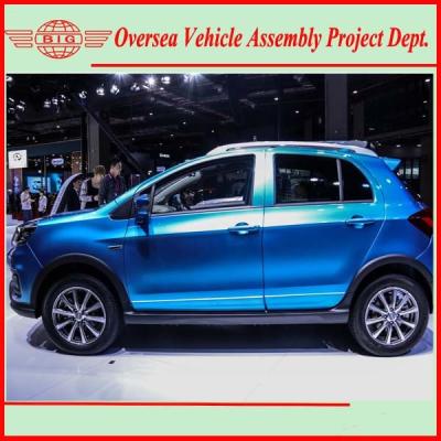 China Electric SUV Assembly Vehicle 4010mm Length 2460mm Wheelbase 120-140 km/h Speed 24-38 kWh Battery for sale