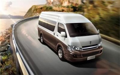 China Vehicle Assembling Big Haise Van 18 Seats Transit Passenger Van LHD / RHD for sale