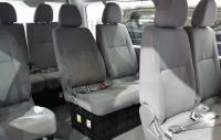 China Commercial Haise Van 15 Person Passenger Van 4 Door Gasoline / Deisel Engine for sale