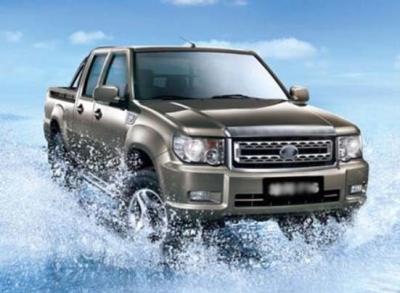 China Gasoline Engine Double Cabin 4x4 Pickup Truck Left Hand Driving Euro IV Standard for sale