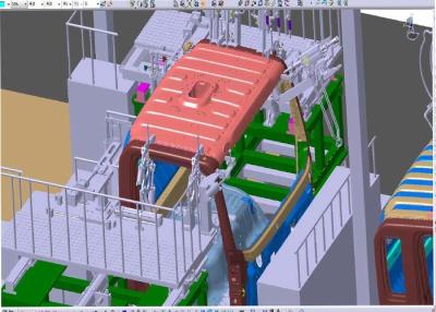 China Vehicle Assembly Welding Line Design , Auto Parts Manufacturing Machines for sale