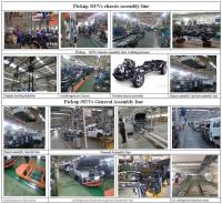 China Battery Powered Mini Pickup Trucks Low Speed Auto Assembling Projects for sale