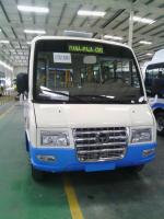 China Mini Shuttle Bus Assembly Line - 7055mm Length, 24 Passenger Capacity, Joint Venture Manufacturing Plant Setup for sale