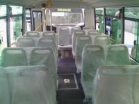 China Mini Shuttle Bus Assembly Line - 7055mm Length, 24 Passenger Capacity, Joint Venture Manufacturing Plant Setup for sale