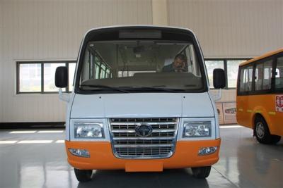 China 7055mm Shuttle Bus with 85KW YUCHAI Engine - Joint Venture Assembly Plant Partnership Opportunity for sale