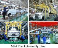 China Light Duty Pickup Truck Assembly Line Joint Venture with 5000-8000 sqm Workshop and $2M Investment Requirement for sale