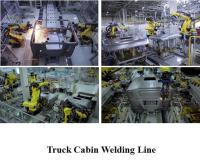China Light Duty Truck Assembly Line 7950×2200×2435 mm with Joint Venture Partnership for Cargo Vehicle Production for sale