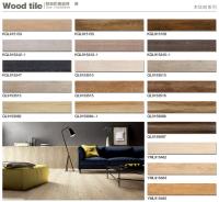 China Acid Resistant Ceramic Wood Look Porcelain Tile 200x1200mm Matte Finish Non Slip Floor Tile for sale