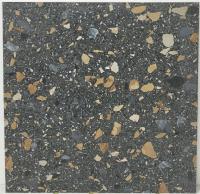 China Antibacterial Terrazzo Porcelain Floor Tiles 600x600mm 9mm Polished Matte Finish for sale