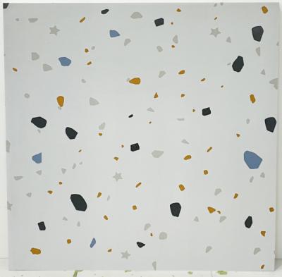 China Rustic Matte Terrazzo Tile Acid Resistant 600x600mm 800x800mm 600x1200mm for sale
