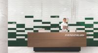 China Acid Resistant Subway Ceramic Tile 50X200mm 100X300mm Glazed Surface for sale