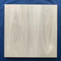 China Square Edge Rustic Porcelain Tile 9mm Thickness Beige Gray White for sale