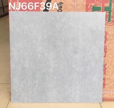 China Gray Rustic Porcelain Tile Matte Finish Anti Slip ISO9001 6mm 12mm for Interior Exterior for sale