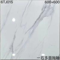 China Polished Porcelain Tiles 600x600mm High Abrasion Resistance Low Water Absorption for sale