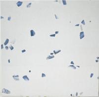 China Glazed Terrazzo Porcelain Floor Tile 600x600mm Scratch Resistant White for sale