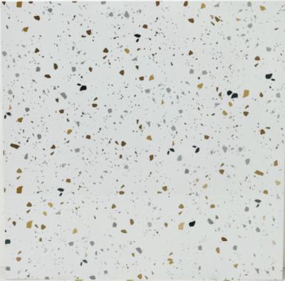 China CE Certified Terrazzo Porcelain Tile 600x600mm 9mm Thickness for Flooring for sale