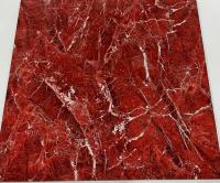 China Phoenix Dark Red Porcelain Tile 600x600mm 8.5mm Polished Glossy Floor Wall for sale