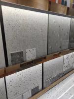 China Glazed Terrazzo Porcelain Tile 600x600mm Scratch Resistant White Floor Tile 9mm for sale