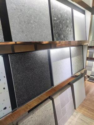 China Glazed Terrazzo Porcelain Tile 600x600mm 9mm Abrasion Resistance ≥175mm3 for sale
